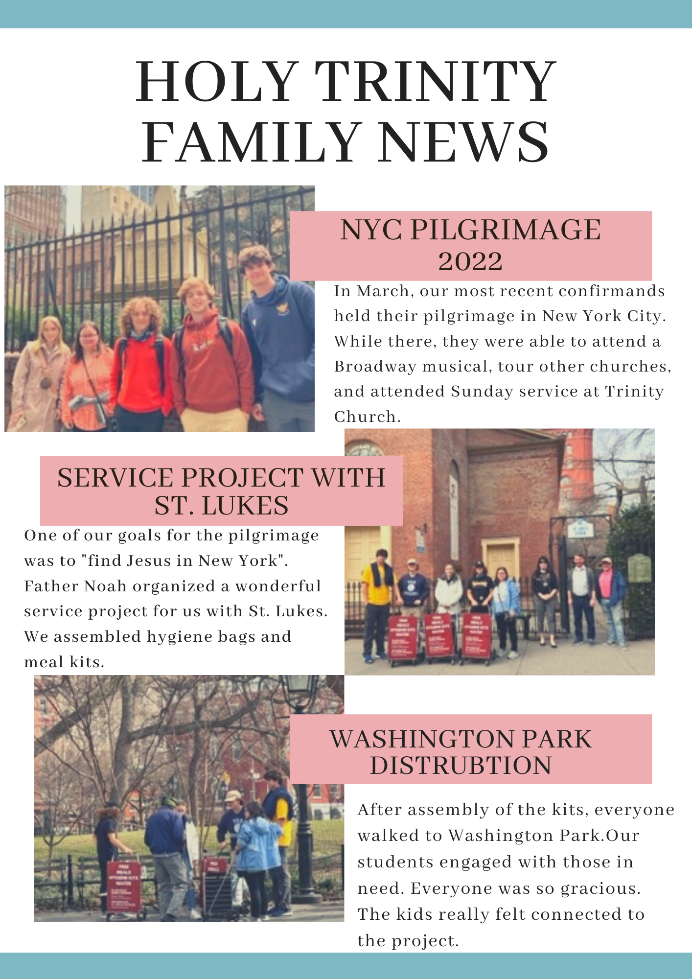 Family Ministry – Holy Trinity Episcopal Church